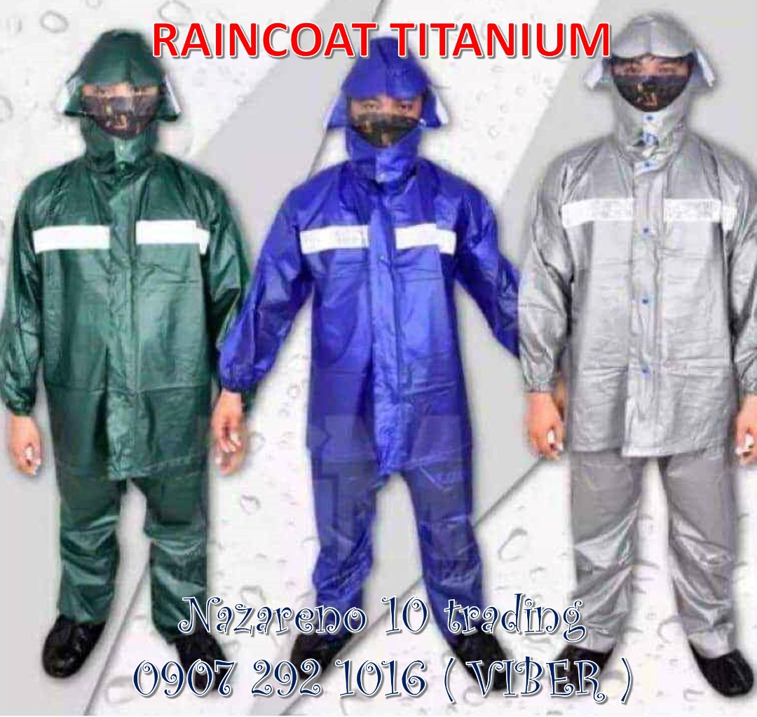 Raincoat titanium raincoat 86, Men's Fashion, Coats, Jackets and ...