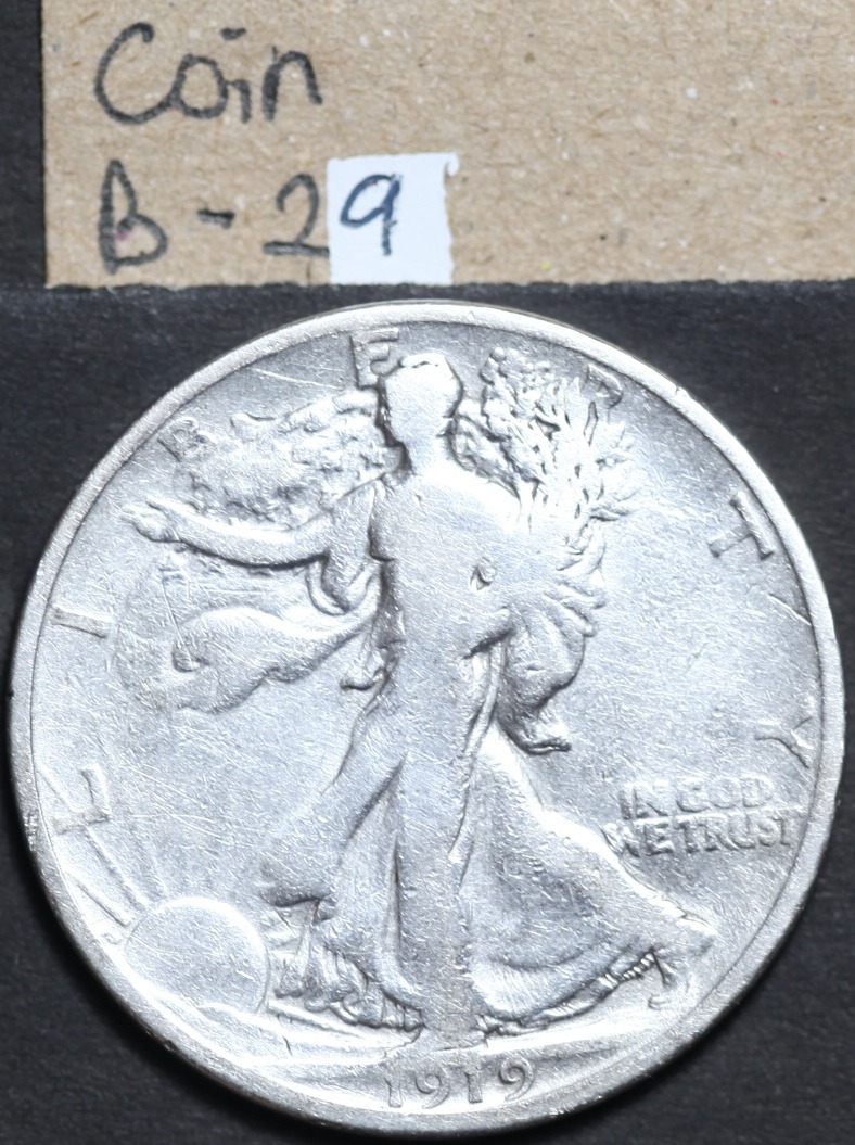 RARE USA 1919 D Walking Liberty, Hobbies & Toys, Memorabilia ...