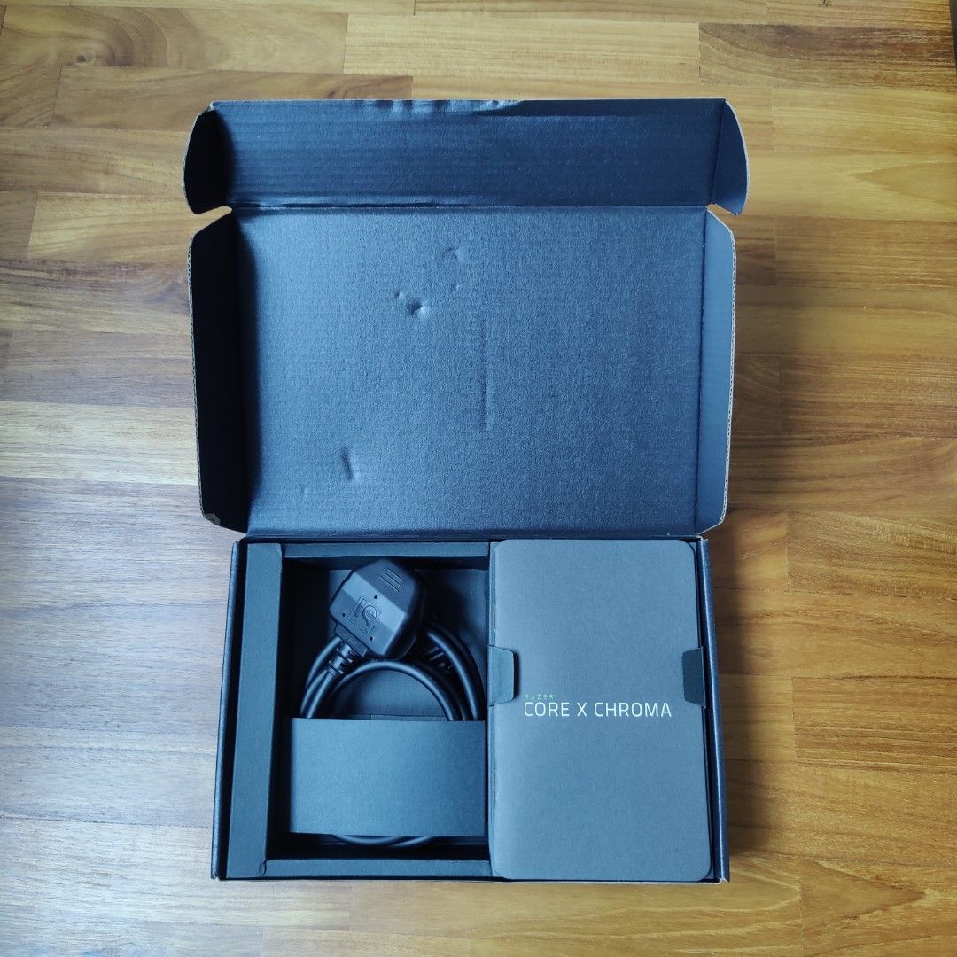 Razer Core X Chroma eGPU | Thunderbolt 3 4 TB3 TB4 external graphics ...