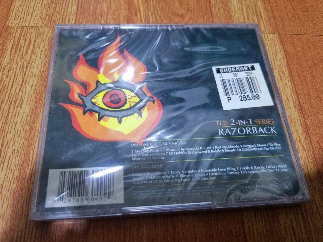 RAZORBACK 2 IN 1 SERIES CD OPM SEALED MINT, Hobbies & Toys, Music ...