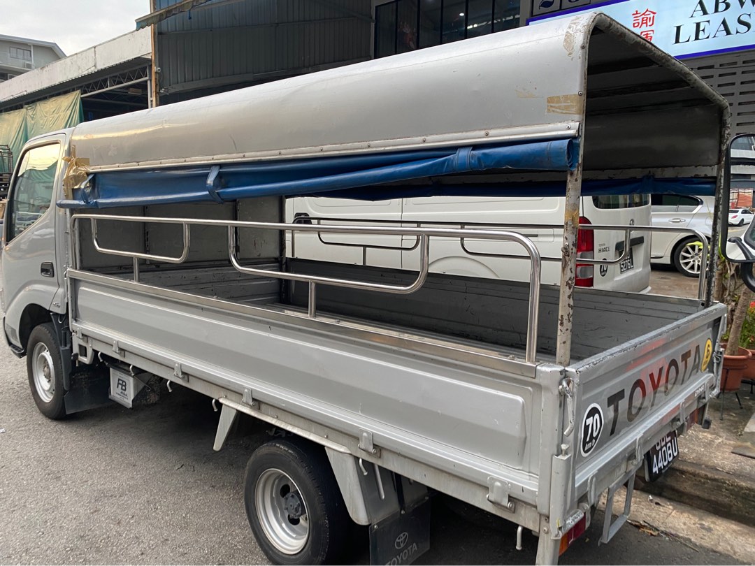 Rental Lorry G Plate Toyota Dyna Full Canopy Manual Diesel Rent Truck ...
