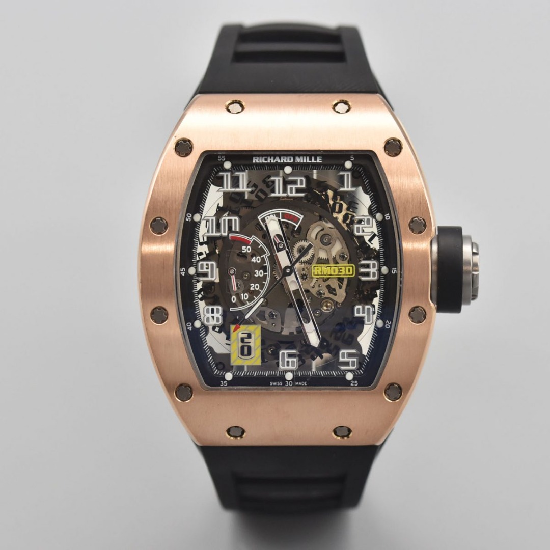Richard Mille 030 Rose Gold RM, Luxury, Watches on Carousell
