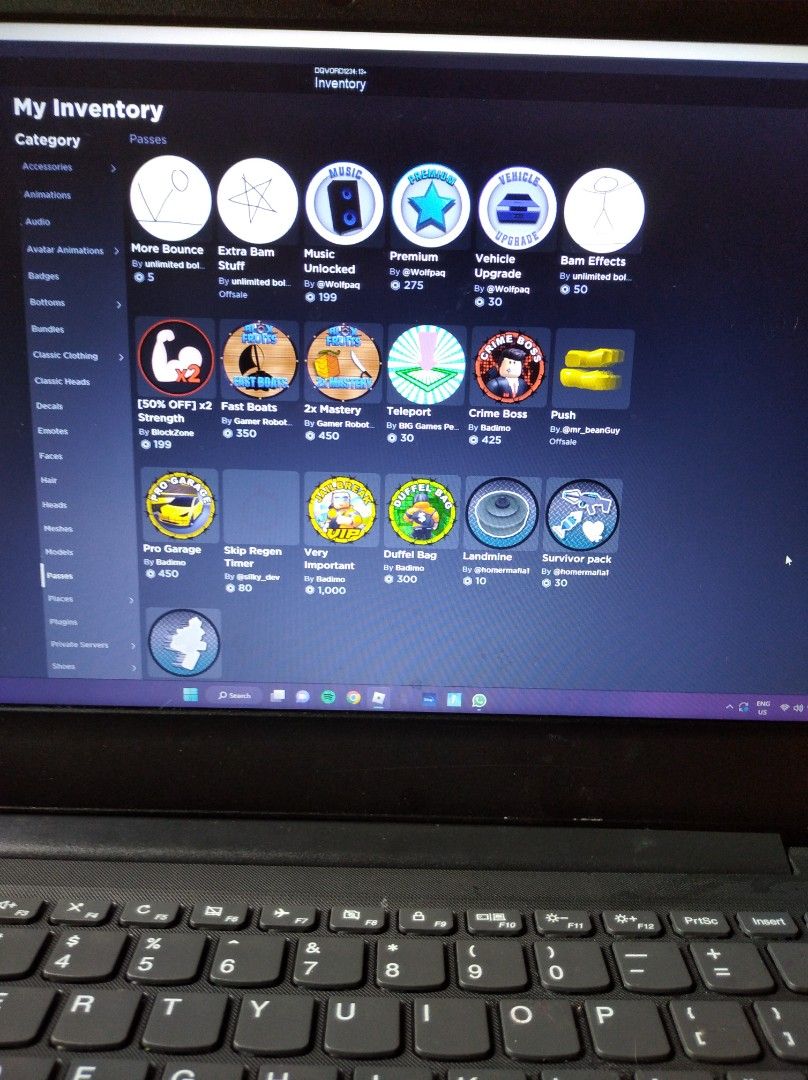 ROBLOX ACC, Video Gaming, Video Games, Others on Carousell