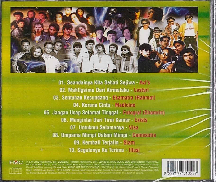 Rock Ringan-Ringan Vol.2 CD Digital Remastered AXL's Lestari Ekamatra Medicine Fotograf Exists ...