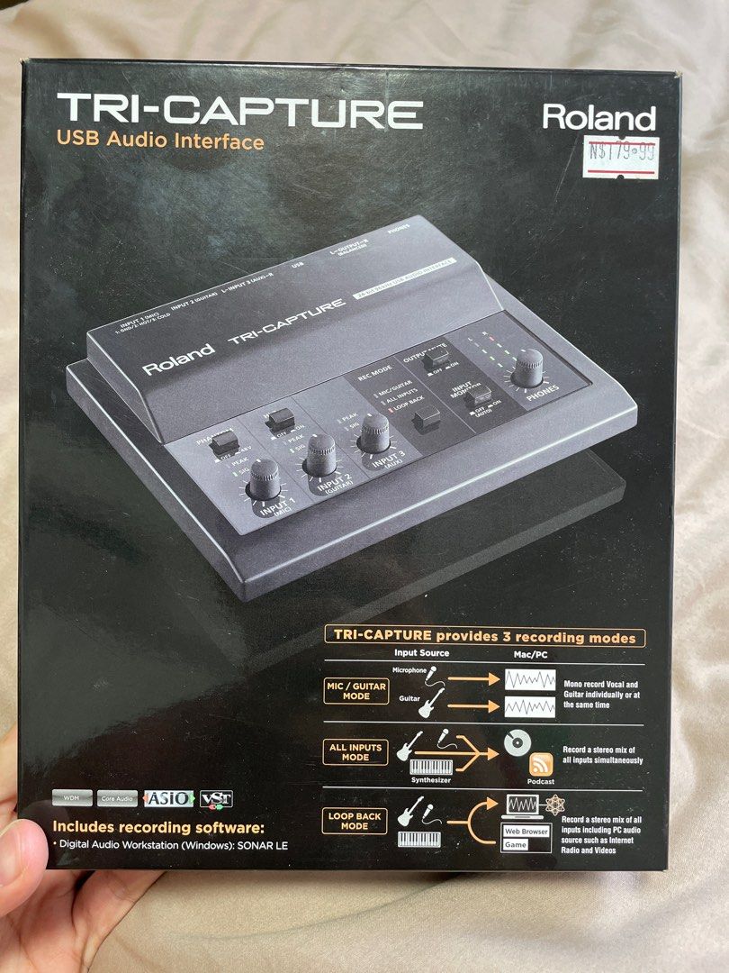 Roland Tri-Capture USB Audio Interface, Audio, Other Audio Equipment on ...