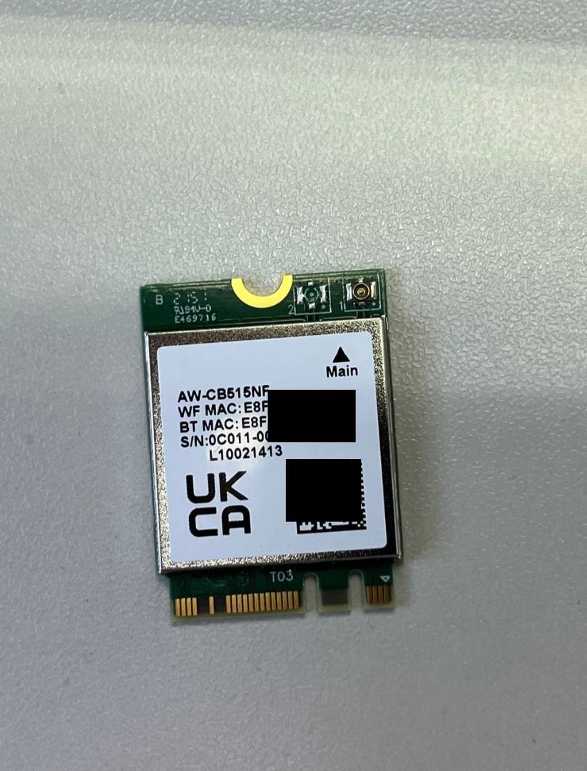 RTL8821CE M.2 Bluetooth WIFI Module 藍牙 無線網卡 , 電腦＆科技, 電腦周邊及配件, Wifi及上網相關 ...