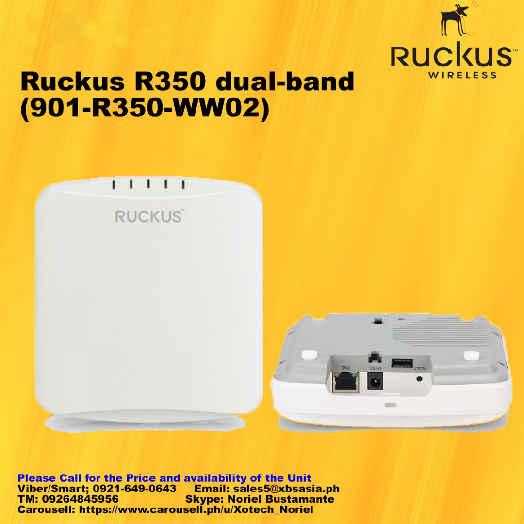 Ruckus R350 dual-band (901-R350-WW02), Computers & Tech, Office ...