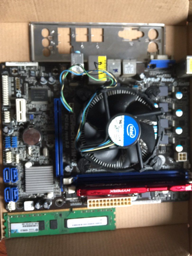 RUSH!! i5 Motherboard, Ram and CPU Bundle, Computers & Tech, Desktops ...