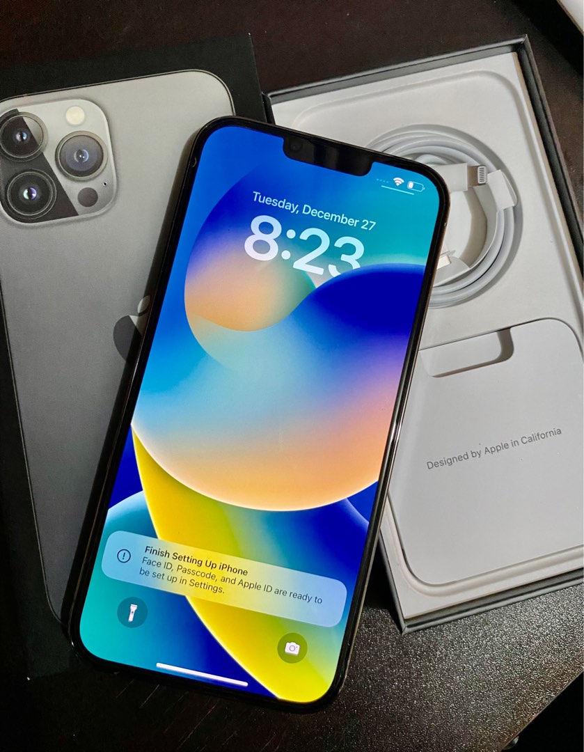 RUSH iPhone 13 PRO MAX 256gb Boxed Graphite, Mobile Phones & Gadgets ...