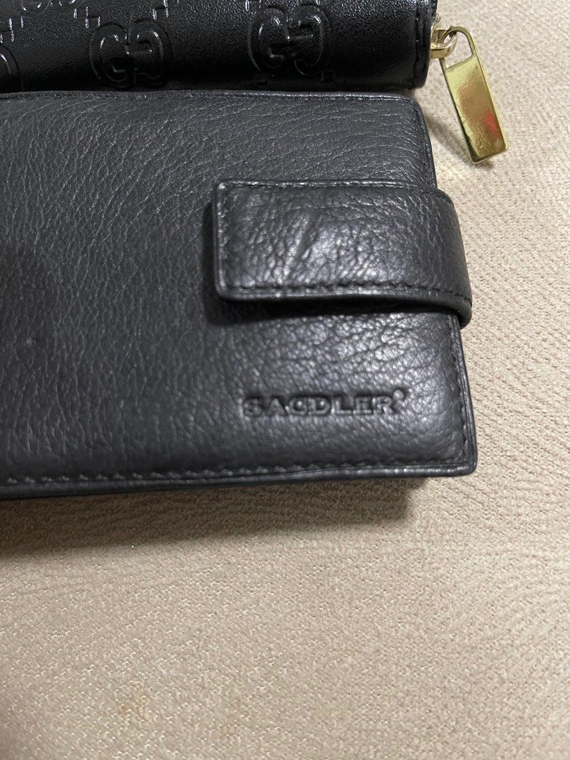 SADDLER AND GUCCI CARD WALLET, Women's Fashion, Bags & Wallets, Wallets ...