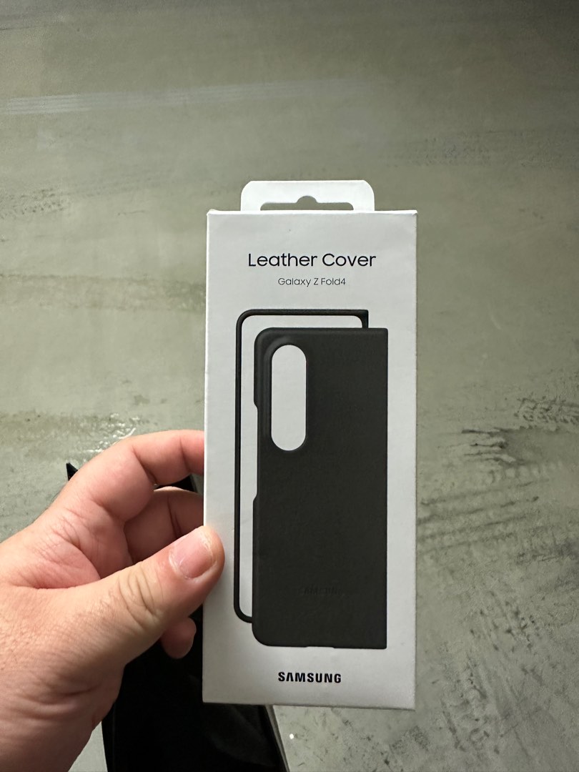 Samsung leather case for Galaxy Z Fold 4, Mobile Phones & Gadgets ...
