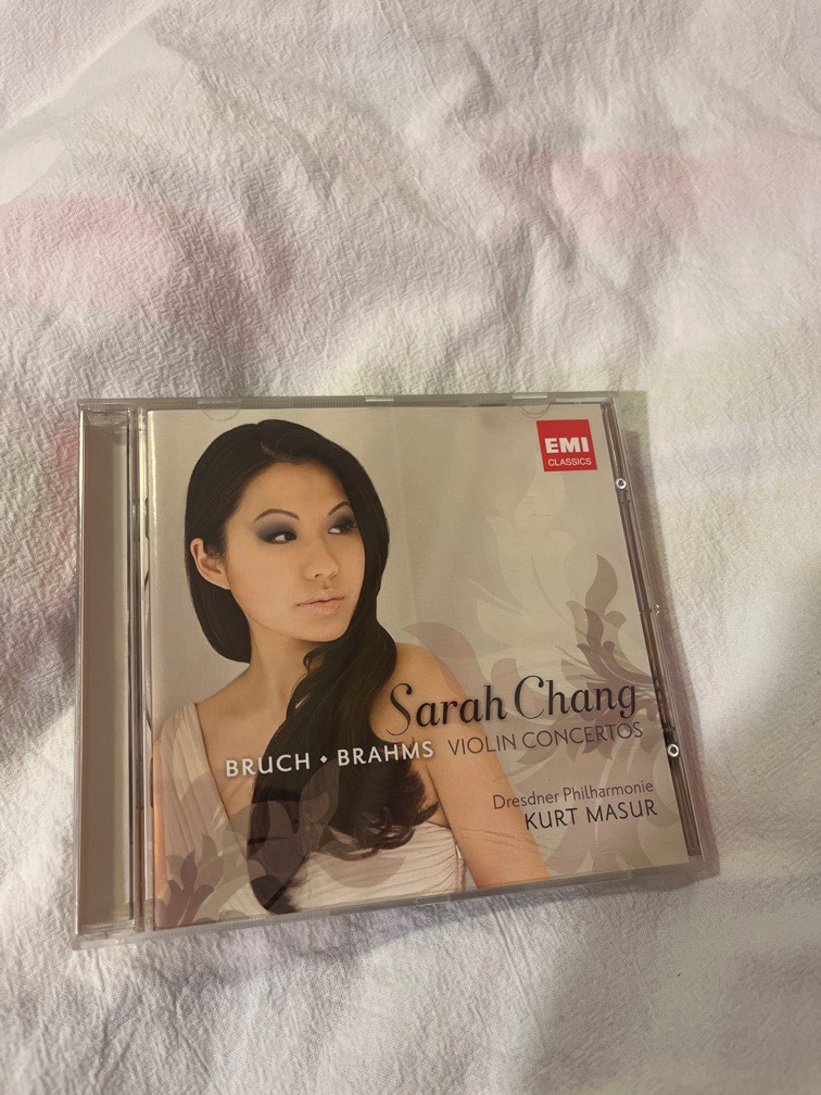 Sarah Chang Bruch Brahms Violin Concertors CD, 興趣及遊戲, 音樂樂器 & 配件, 音樂與媒體 ...