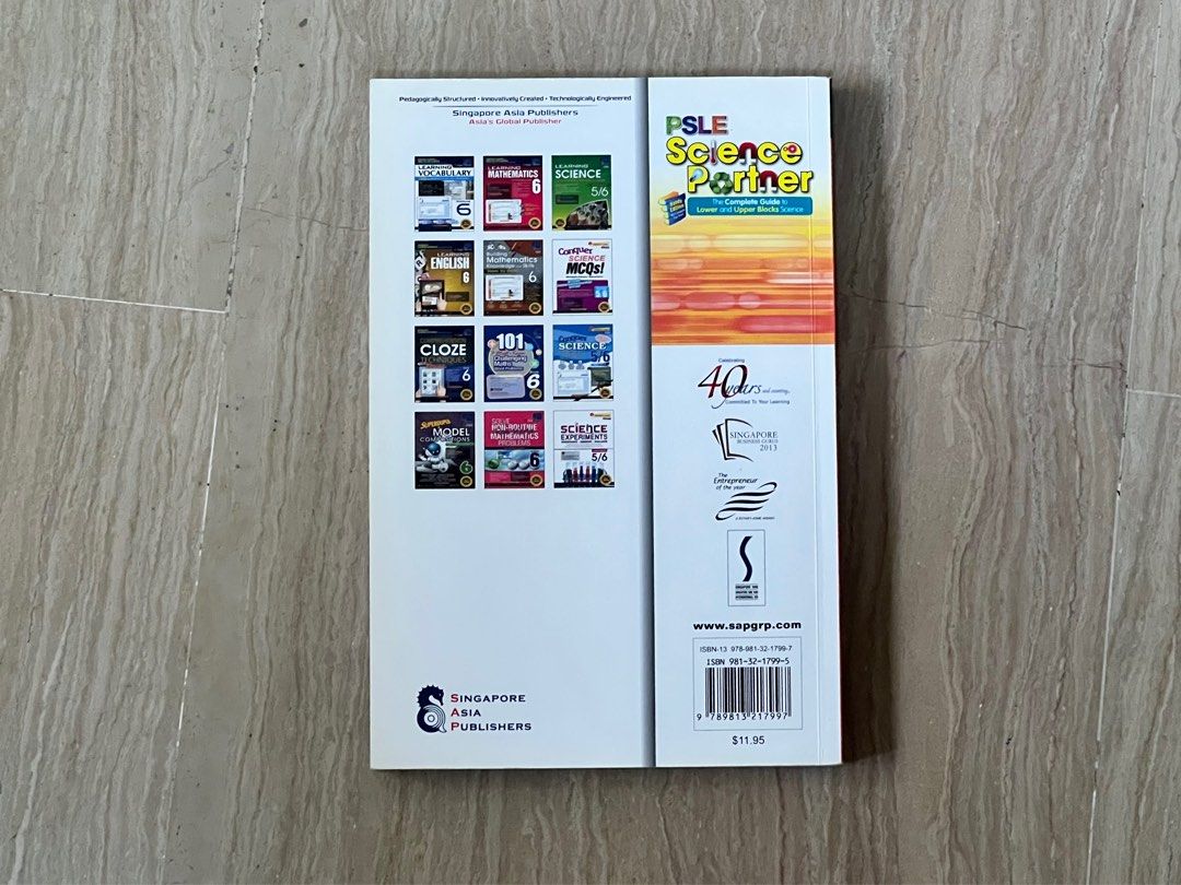 Science - PSLE Complete guide for Lower & Upper Blocks Science, Hobbies ...