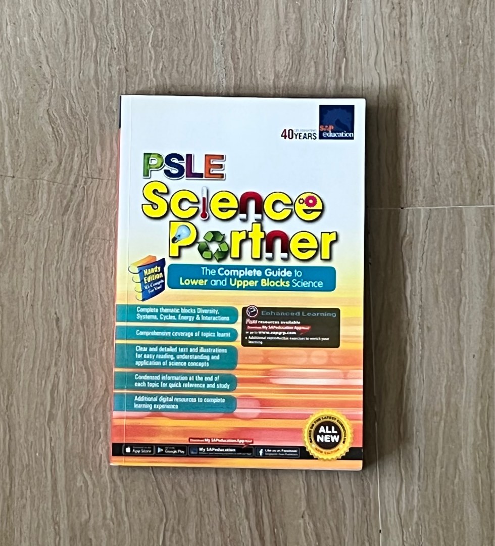 Science - PSLE Complete guide for Lower & Upper Blocks Science, Hobbies ...