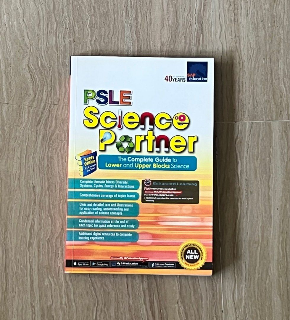 Science - PSLE Complete guide for Lower & Upper Blocks Science, Hobbies & Toys, Books ...