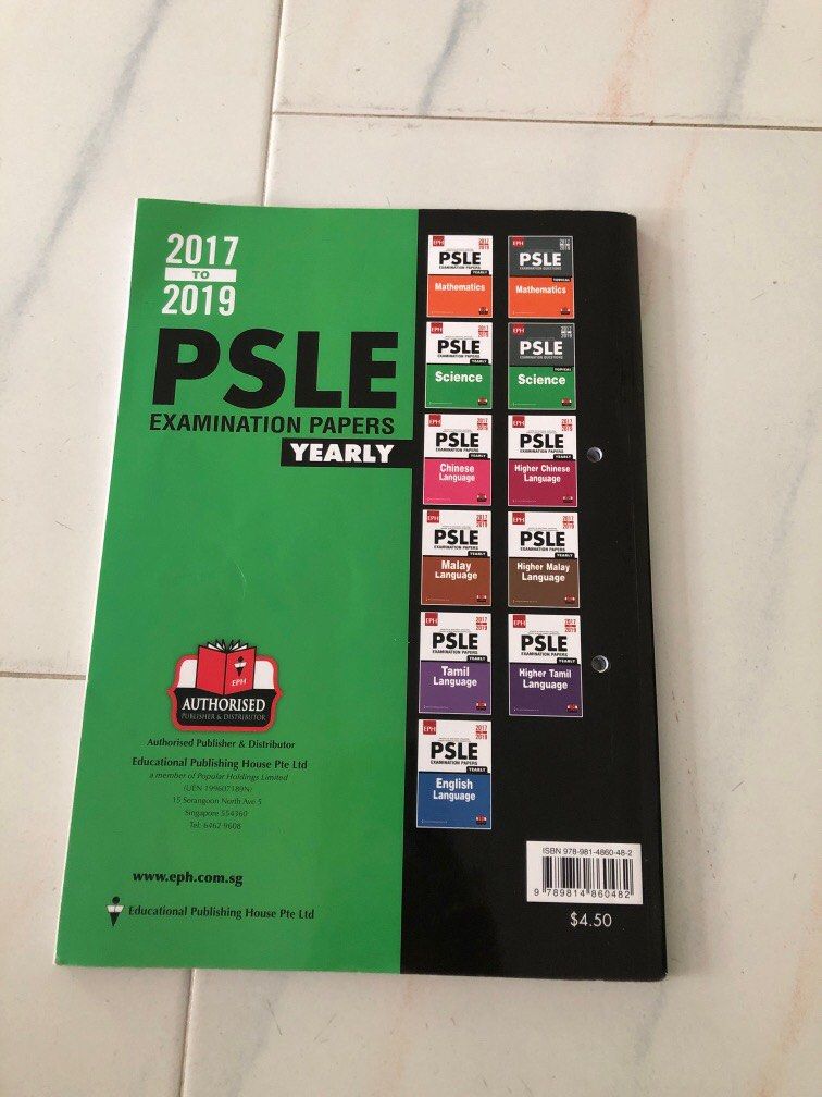 Science PSLE paper 2017-2019, Hobbies & Toys, Books & Magazines ...