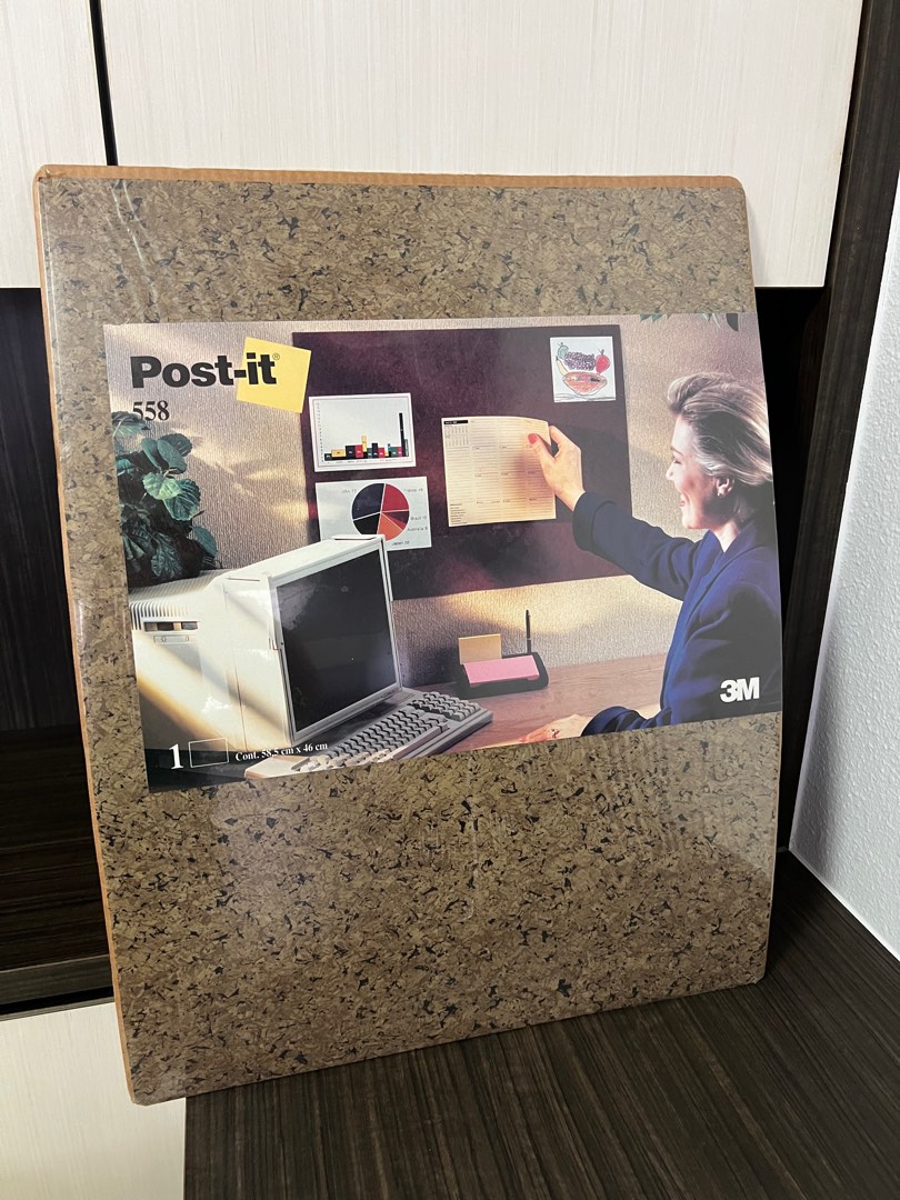 Self stick Post it bulletin board, Hobbies & Toys, Stationery & Craft ...