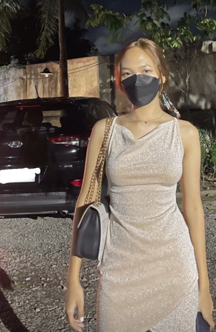 Sexy Low Cut Mini Dress On Carousell