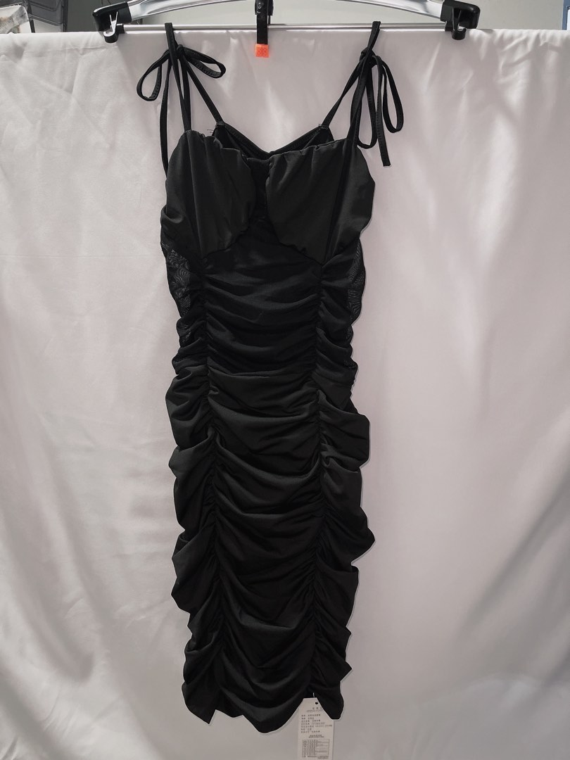 Sexy Translucent Suspender Dress, Women's Fashion, Dresses & Sets ...