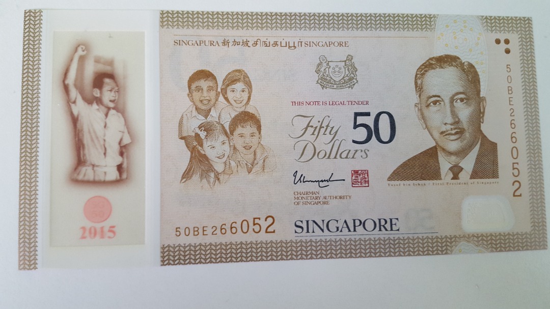 SG50 $50 Commemorative Notes, Hobbies & Toys, Memorabilia ...