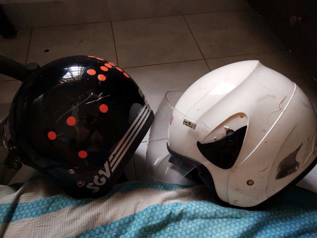 sgv xdot HELMET topi keledar full face shoei, Everything Else, Others ...