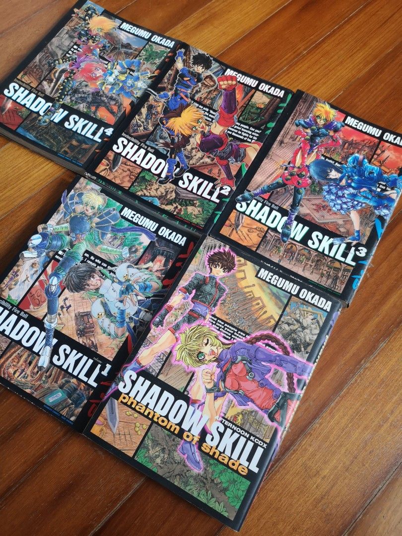 Shadow Skill Manga Vol 1 - 4, Phantom of Shade, Hobbies & Toys, Books & Magazines, Comics ...