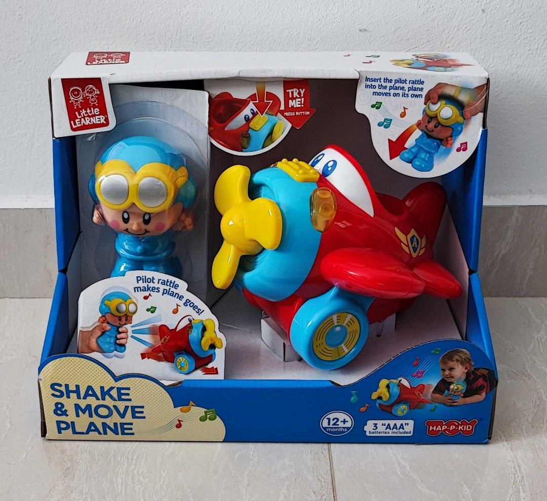 Shake & Move Plane, Babies & Kids, Infant Playtime on Carousell