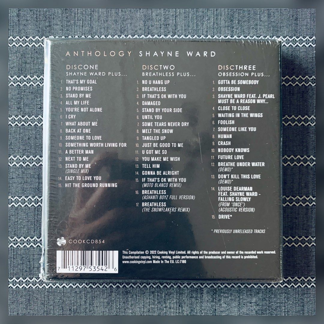 Shayne Ward - Anthology [Box Set Edition] 3 CD, Hobbies & Toys, Music & Media, CDs & DVDs on ...