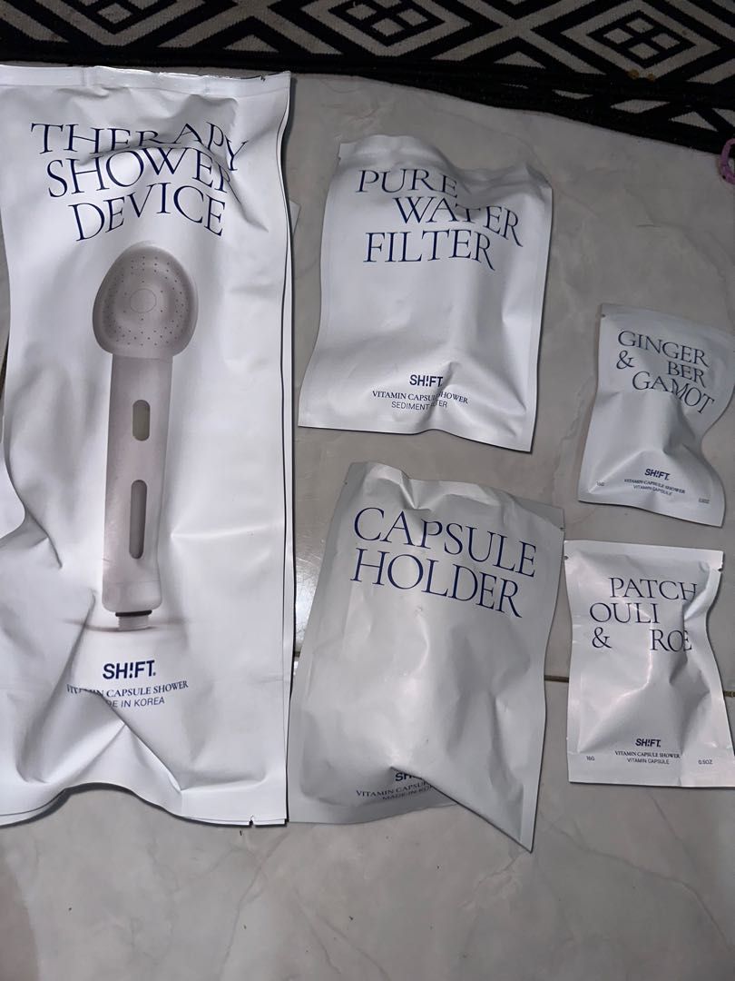 Shift Vitamin Shower set therapy shower capsule, Kesehatan & Kecantikan ...