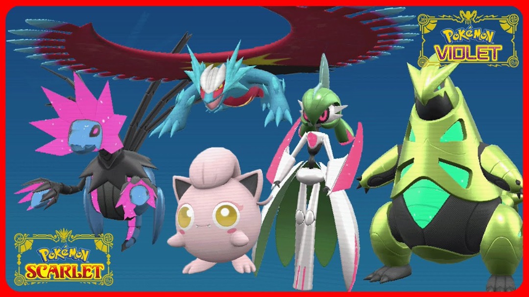 Shiny Paradox Pokemon - Scarlet & Violet, Video Gaming, Video Games, Nintendo on Carousell