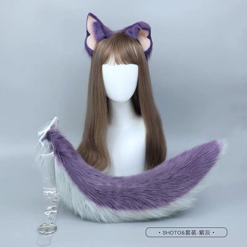 shxtou vtuber cosplay tail and ears, Everything Else on Carousell