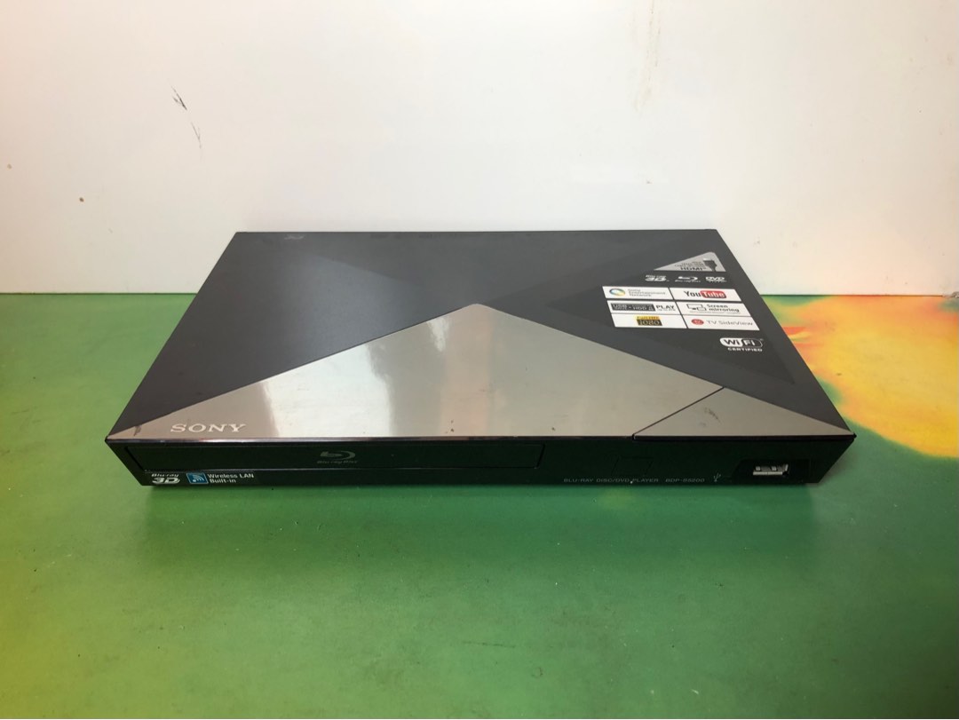 SONY BDP-S5200 3D Blu-ray DVD Player (WiFi 2.4G)(SACD)藍光影碟播放機, 家庭電器, 電視 ...