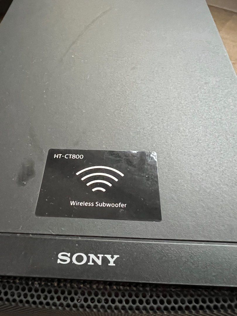 Sony CT-800 soundbar (ARC Faulty), Audio, Soundbars, Speakers ...