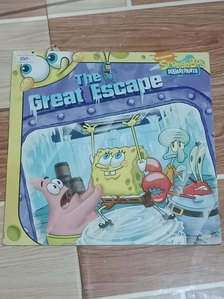 SPONGEBOB ILLUSTRATED BOOK, Hobbies & Toys, Books & Magazines, Children ...