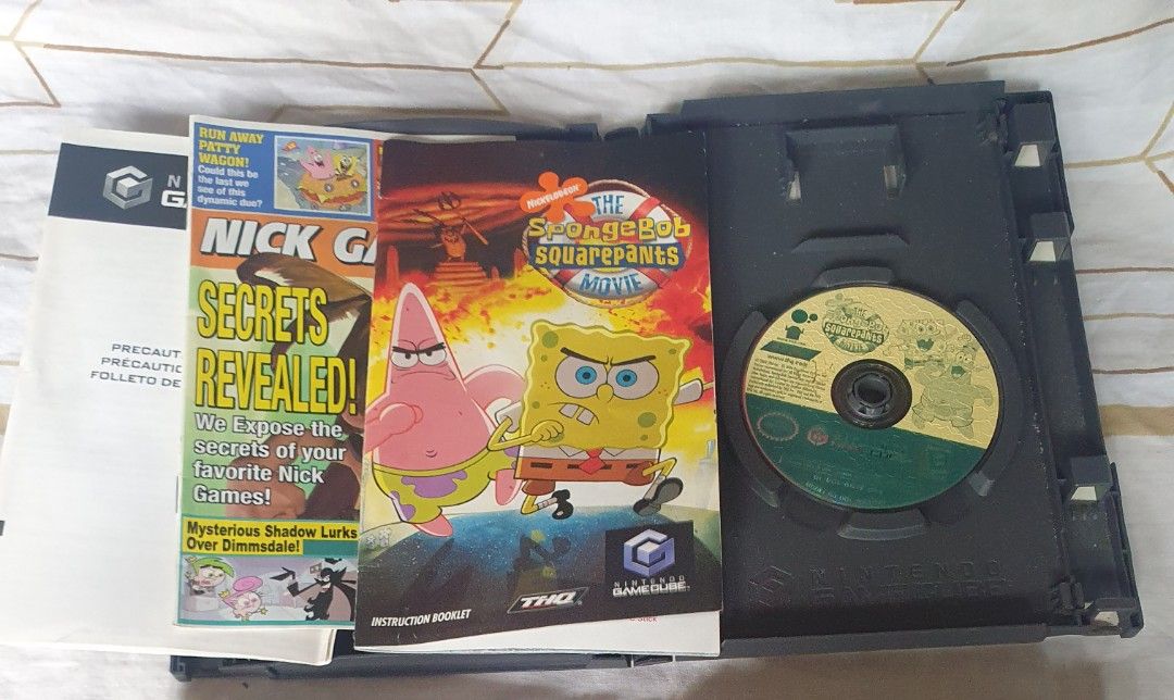 Spongebob Squarepants the Movie [Us Gamecube] on Carousell