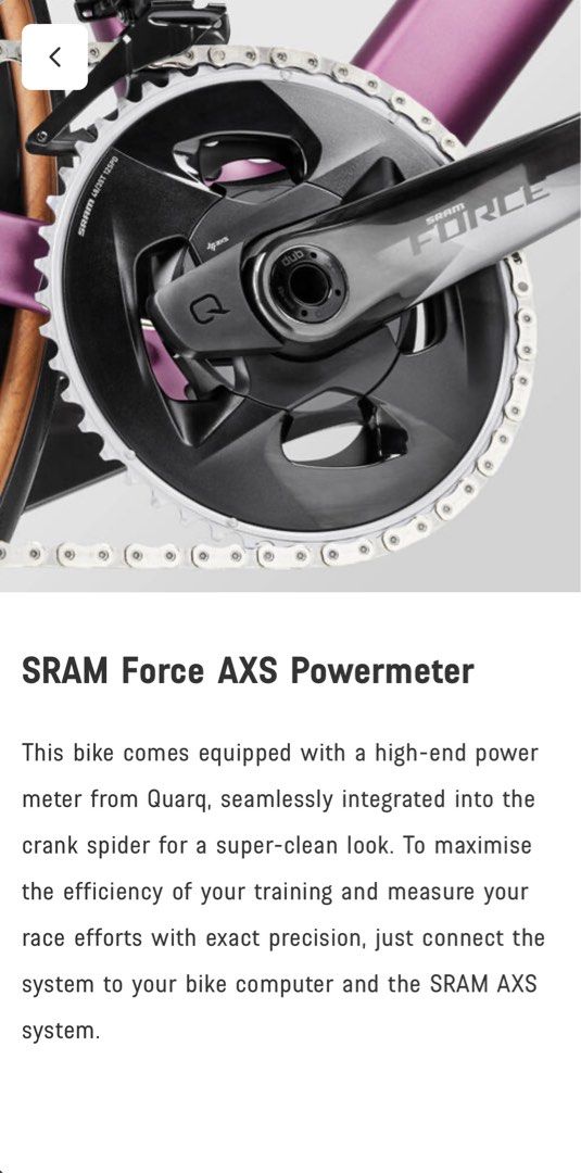 SRAM Force eTap AXS disc brake groupset and SRAM Force eTap Power Meter ...