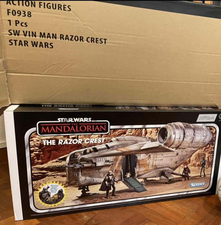 Star Wars tvc razorcrest razor crest the Mandalorian the vintage ...