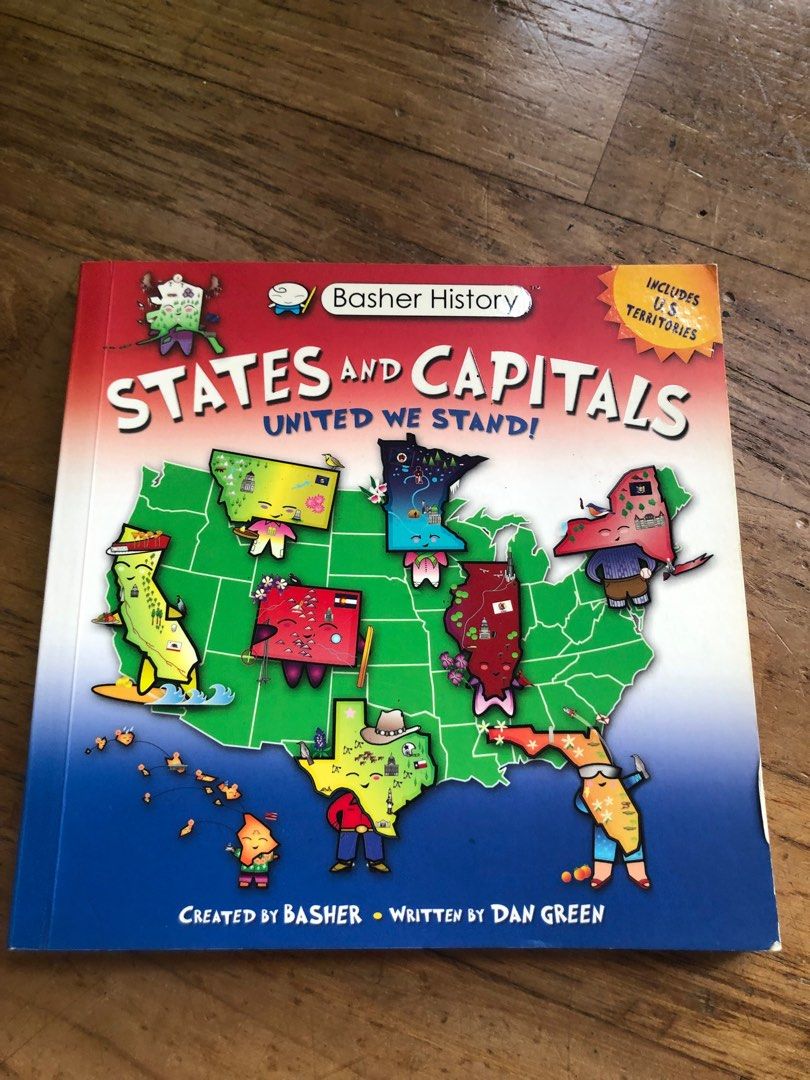 States and Capitals Basher History, Hobbies & Toys, Books & Magazines ...