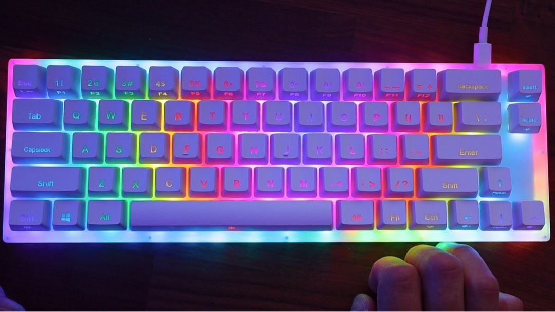 [STEAL] Modded Gamakay K66 65% Keyboard with FREE KEYCAPS, Computers ...