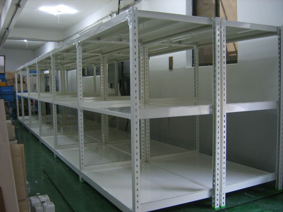 Steel rack office racks storage shelves display boltless type korean ...