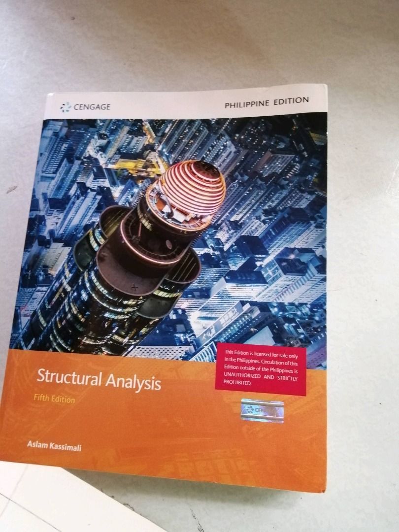 STRUCTURAL ANALYSIS Fifth Edition (Philippine Edition) - Aslam ... STRUCTURAL ANALYSIS Fifth Edition (Philippine Edition) - Aslam ...