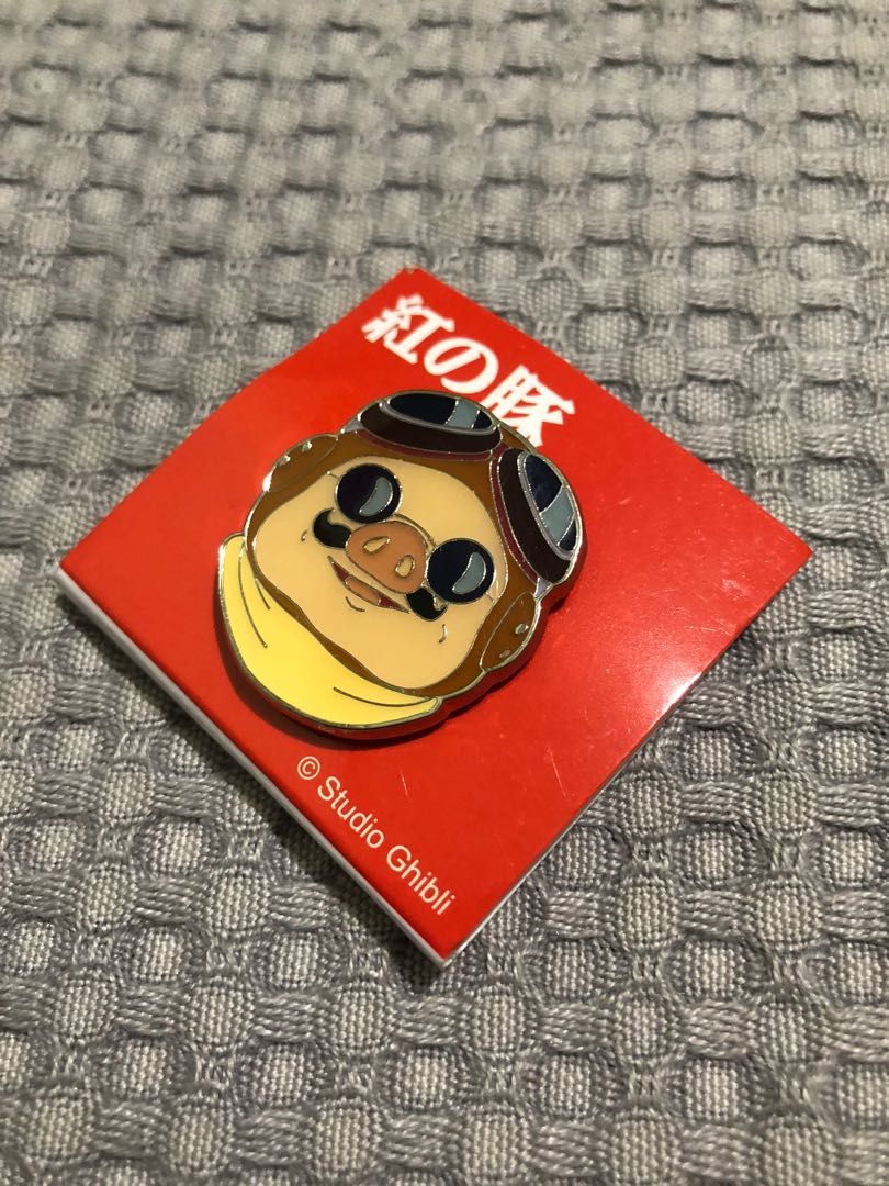 Studio ghibli poco rosso collectible pin, Hobbies & Toys, Memorabilia ...