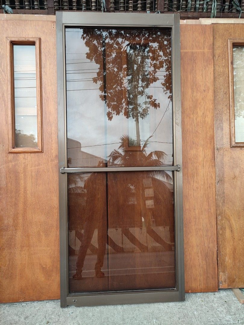 Swing Glass Door for Office (used), Furniture & Home Living, Furniture ...