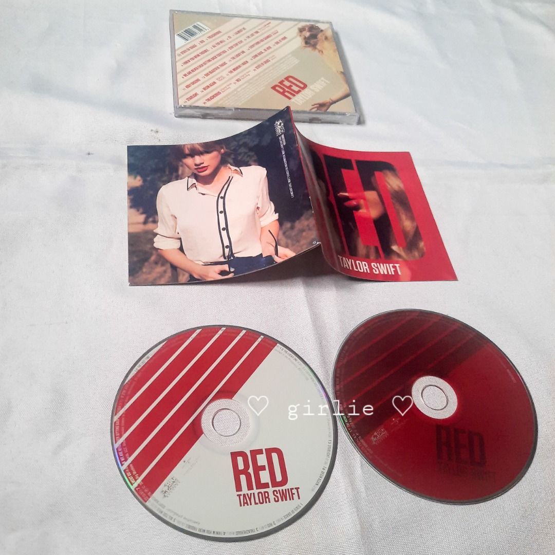 TAYLOR SWIFT - Red Deluxe (DLX) CD Album | Philippines (PH) Edition ...