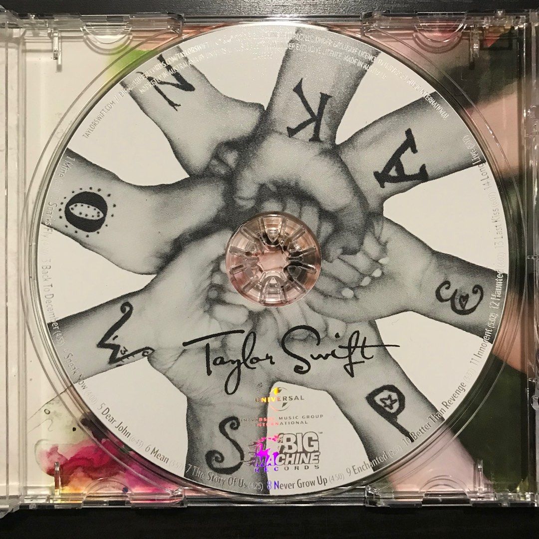 Taylor Swift CD (Box 46), Hobbies & Toys, Music & Media, CDs & DVDs on ...