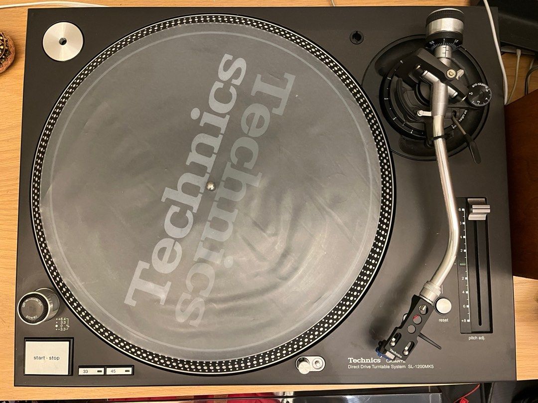 Technics SL-1200 MK5 Professional DJ Turntable, 音響器材, 音樂播放裝置 MP3及CD ...