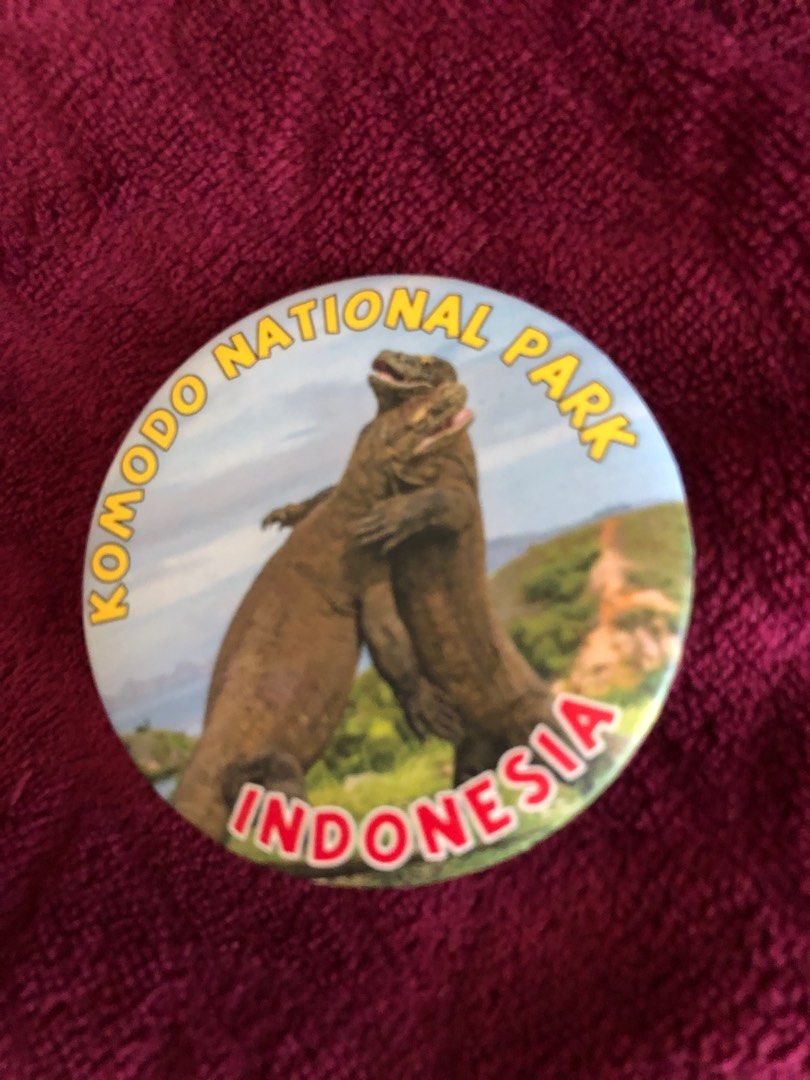 Tempelan Kulkas Komodo National Park Original, Kitchen & Appliances di ...