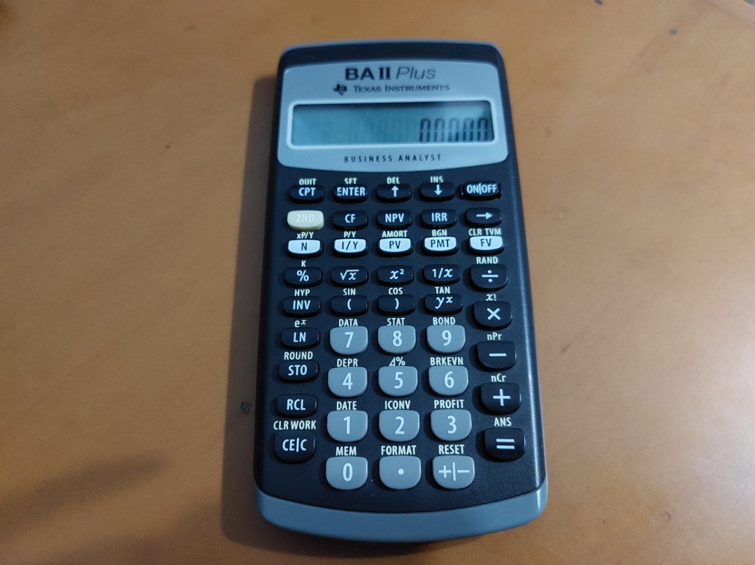 Texas Instruments BA II Plus Financial Calculator, Hobbies & Toys ...