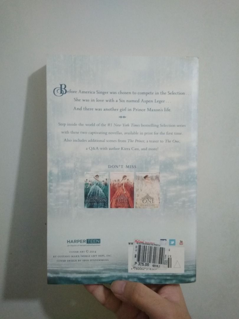 The Selection Stories: The Prince and the Guard by Kiera Cass, Hobbies ...