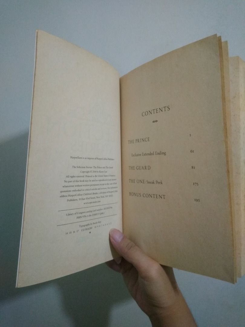 The Selection Stories: The Prince and the Guard by Kiera Cass, Hobbies ...